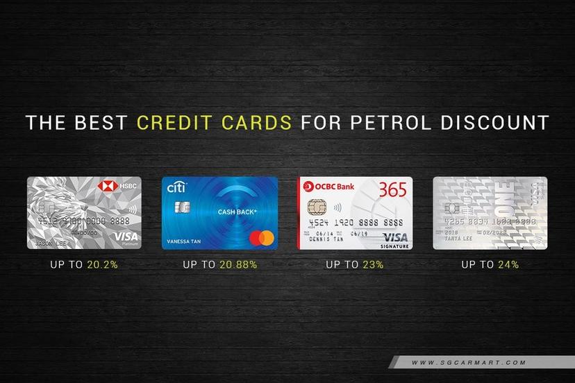 2021 guide to the best petrol discount credit cards - Sgcarmart