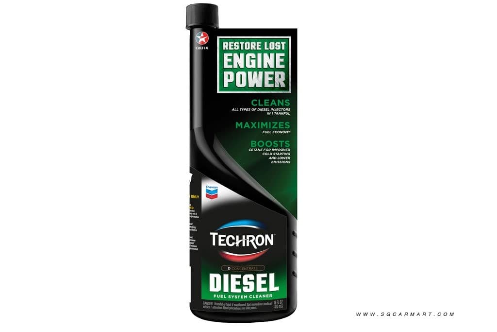 Techron D Concentrate offers superior cleaning on diesel fuel injection ...