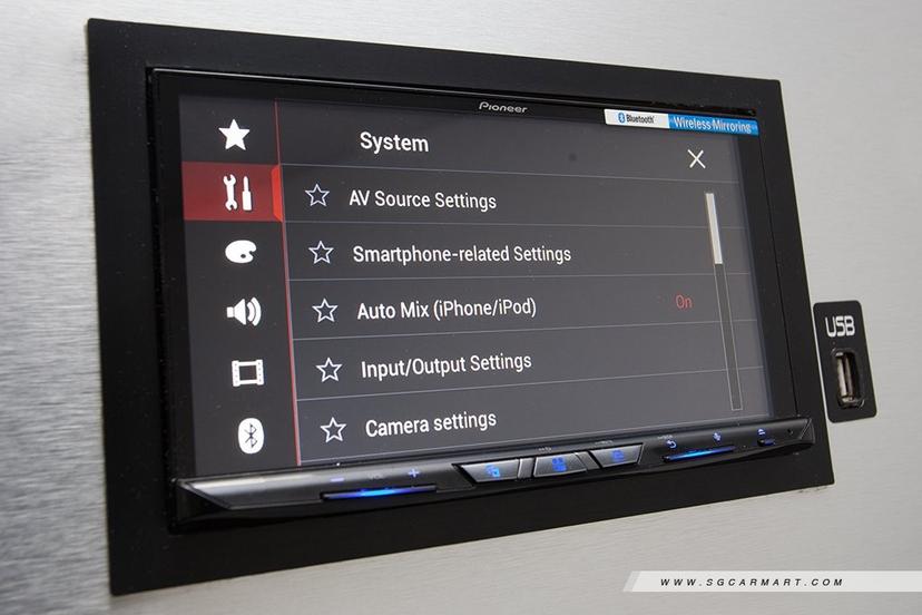 Pioneer AVH-Z9250BT offers ample connectivity options - Sgcarmart