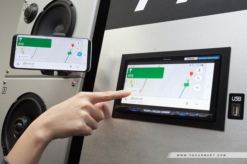 Pioneer AVH-Z9250BT offers ample connectivity options - Sgcarmart