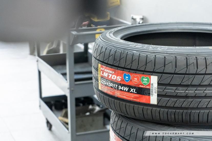 The Dunlop SP Sport LM705 - comfort and quietness in one tyre - Sgcarmart