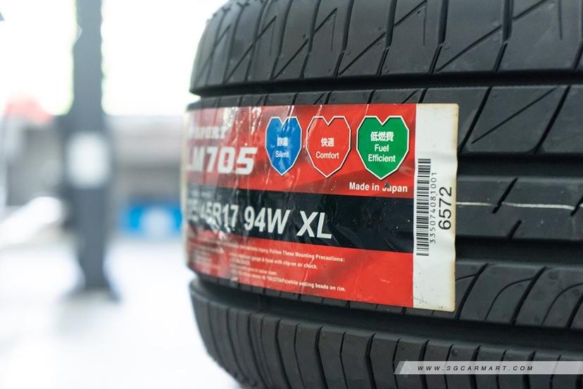 The Dunlop SP Sport LM705 - comfort and quietness in one tyre - Sgcarmart