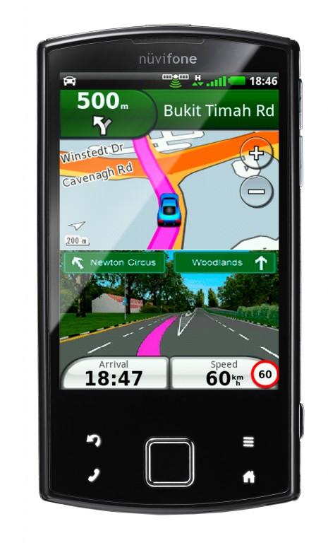 Garmin-Asus launches the A50 Android navigation smartphone - Sgcarmart