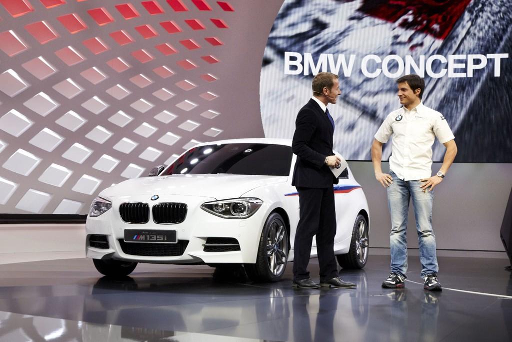 BMW showcased M3 DTM and M135i concept debut at Geneva - Sgcarmart