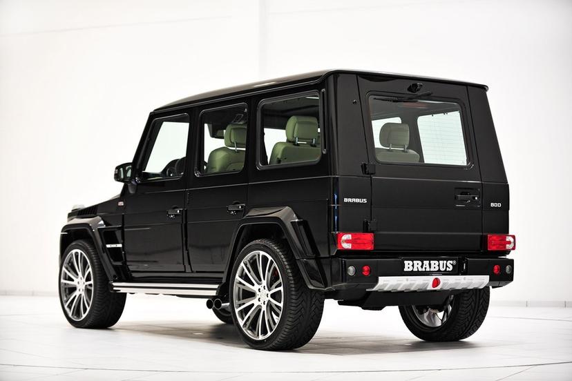 Brabus gives the iconic G-Wagen a power boost and dominating bodykit ...