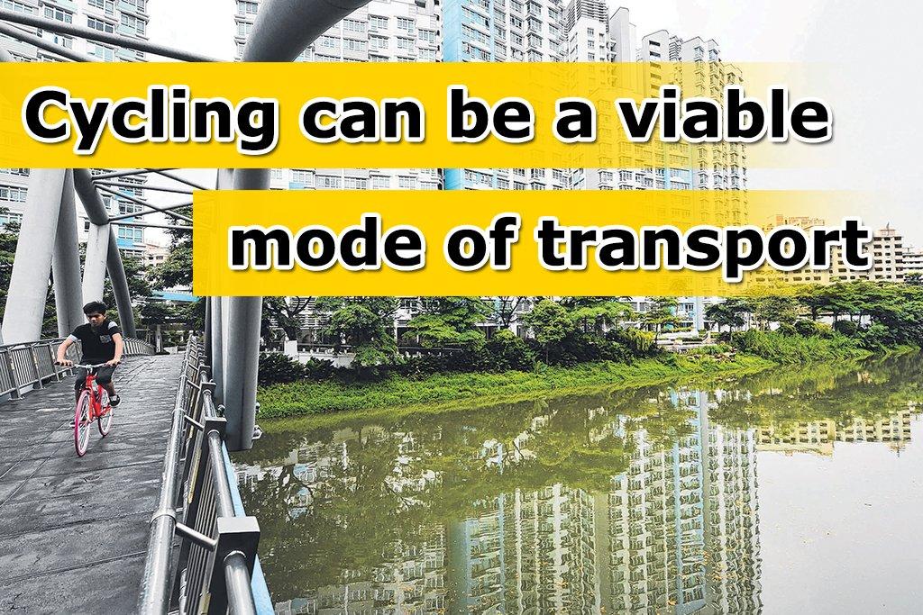Minister promotes cycling as a viable mode of transport - Sgcarmart