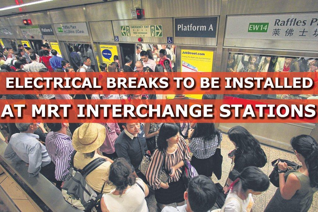 Electrical breaks to be installed at MRT interchange stations to delink ...