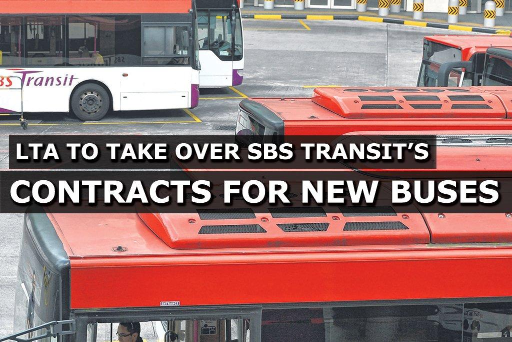 LTA to take over SBS Transit's contracts for new buses - Sgcarmart