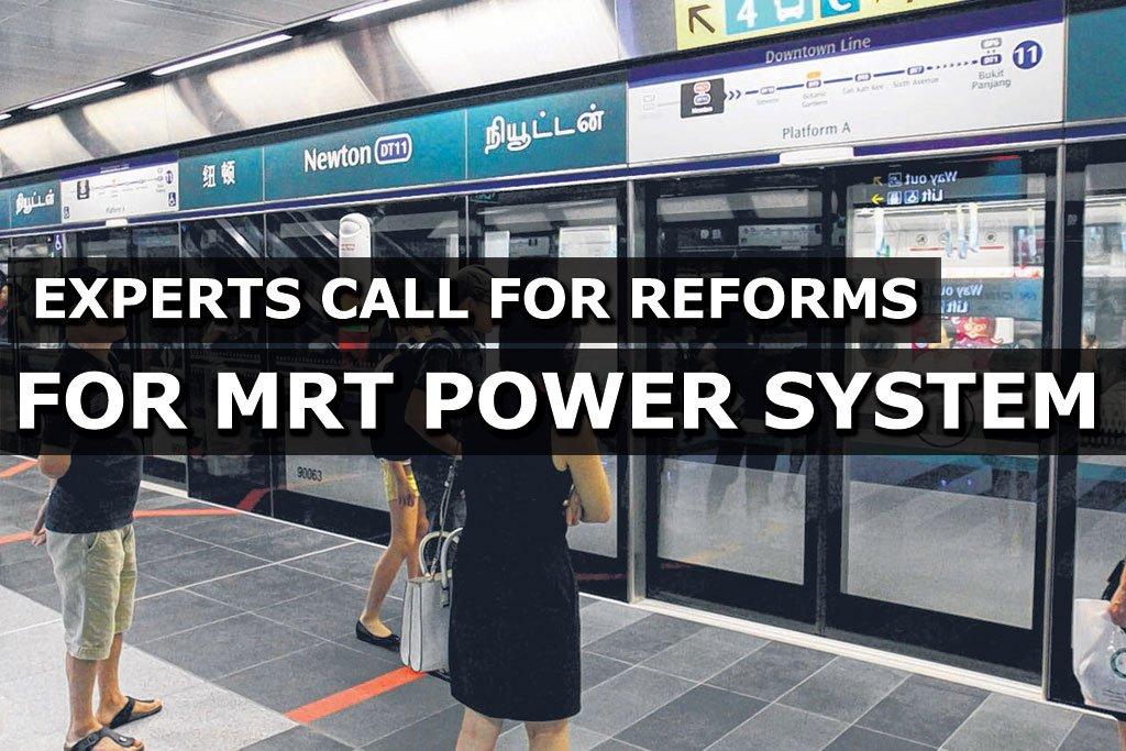 Experts call for sweeping reform of MRT power system - Sgcarmart