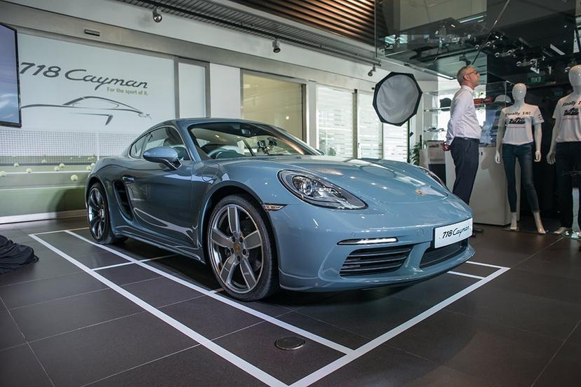 The all new Porsche 718 Cayman arrives in Singapore - Sgcarmart