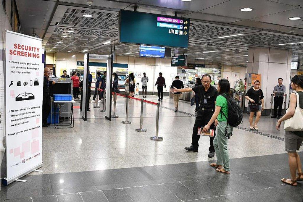 Enhanced security checks start at two MRT stations - Sgcarmart