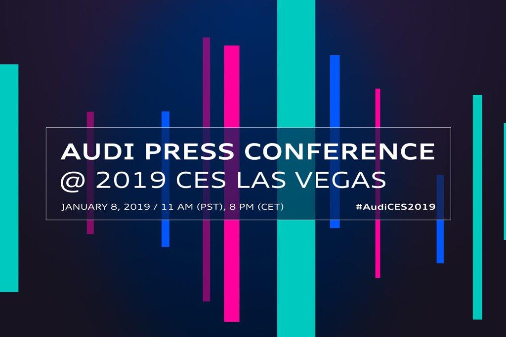 Audi press conference at the CES live from Las Vegas - Sgcarmart