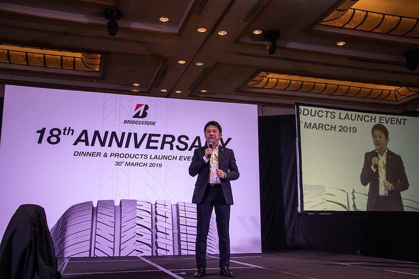 Bridgestone celebrates 18th anniversary and launches two new tyres ...