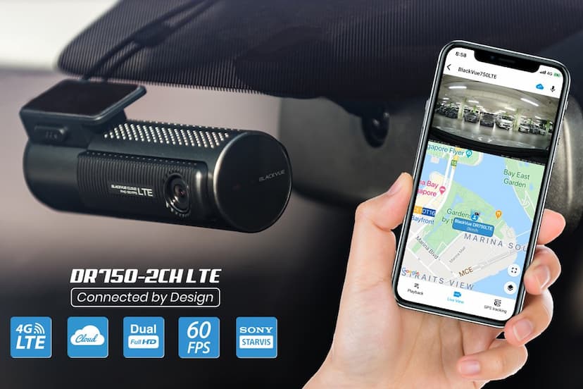 BlackVue launches the 4G LTE-equipped DR750-2CH dashcam - Sgcarmart