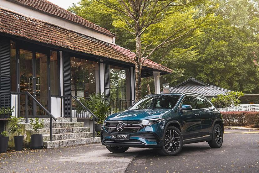 Mercedes unveils the all-electric EQA in Singapore - Sgcarmart