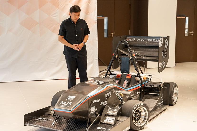 This is Singapore's first ever electric formula-style race car - Sgcarmart