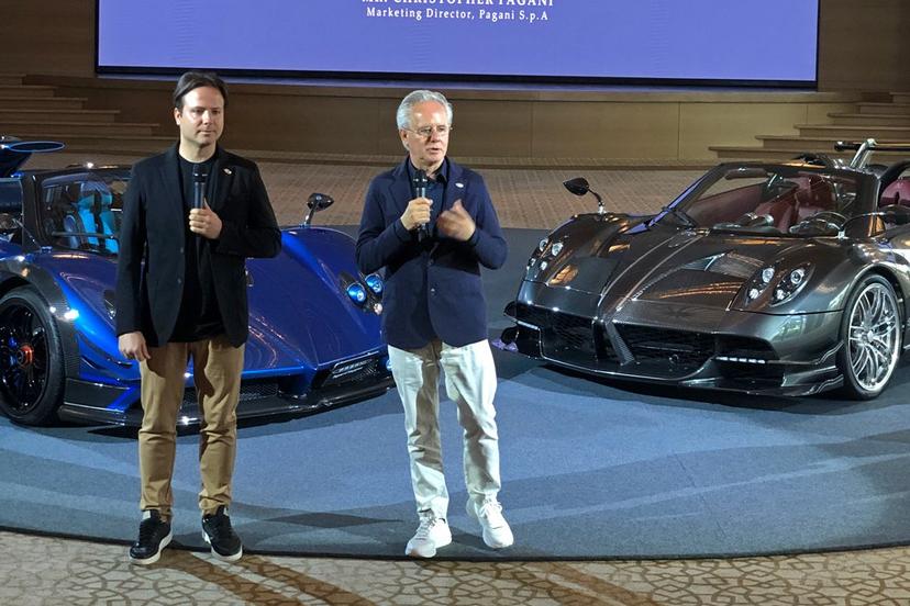 Horacio Pagani in Singapore for Pagani's 25th anniversary celebration ...