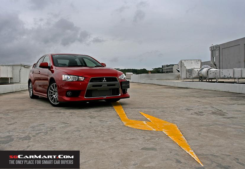 Mitsubishi Lancer Evolution X Review - Sgcarmart