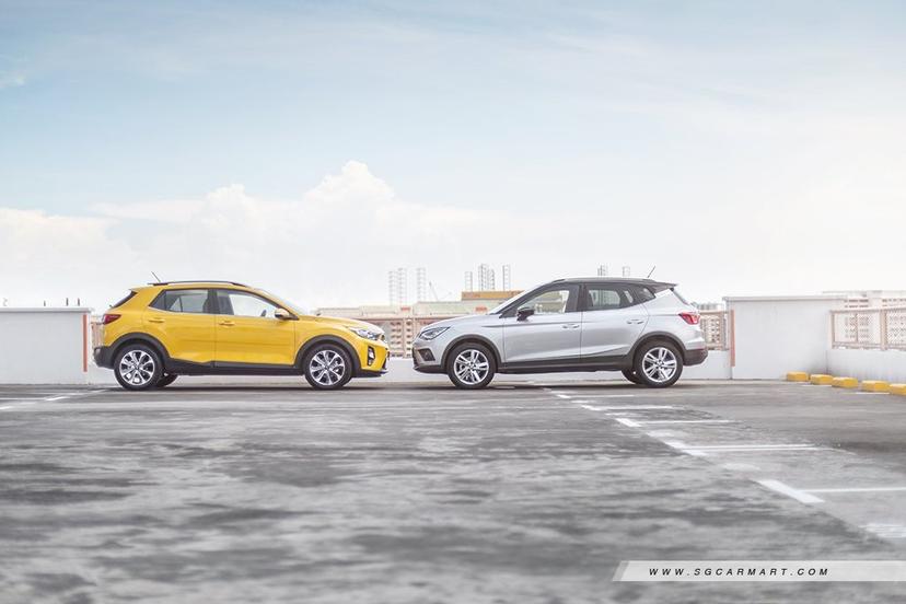 Seat Arona 1.0 vs Kia Stonic 1.0T - Sgcarmart