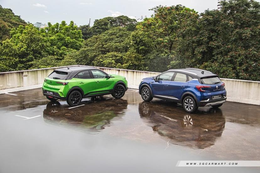 Opel Mokka GS Line vs Renault Captur Privilege - Sgcarmart