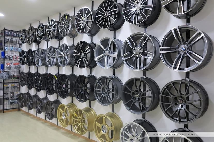 Tyre shops in Singapore where you can buy beautiful rims - Sgcarmart