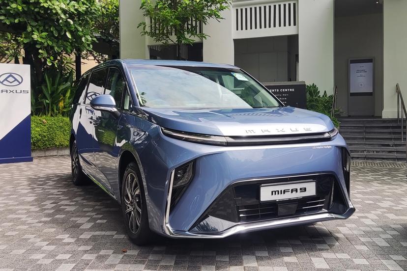 The Maxus MIFA 9 premium electric MPV is in Singapore - Sgcarmart