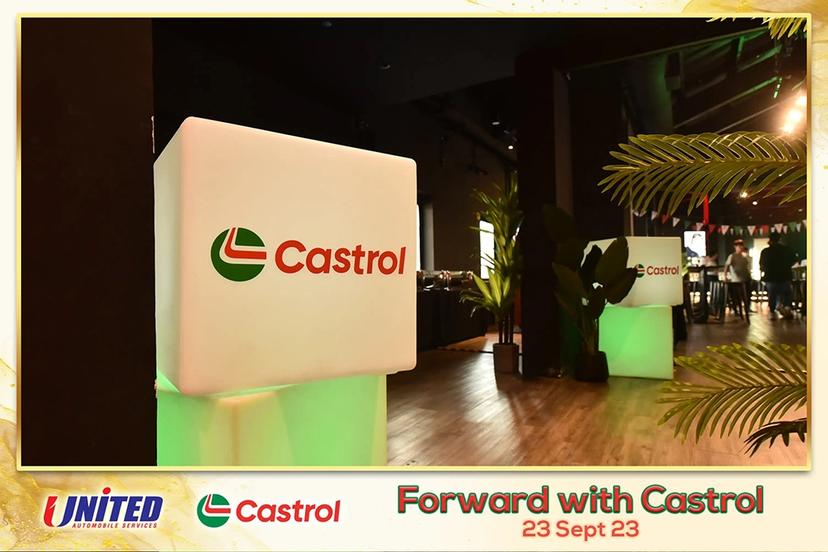 UAS unveils new Castrol logo here in Singapore - Sgcarmart