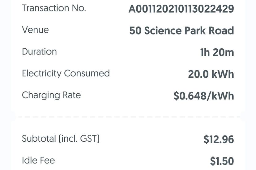 Pay for leaving EVs idle at selected SP chargers from 1 Dec - Sgcarmart