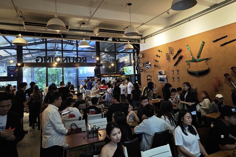 Rounding cafe and 99Bends racing simulator studio opens - Sgcarmart