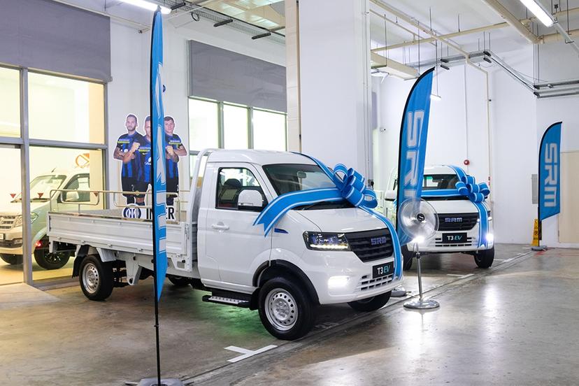 SRM launches the T3EV at its new showroom opening - Sgcarmart