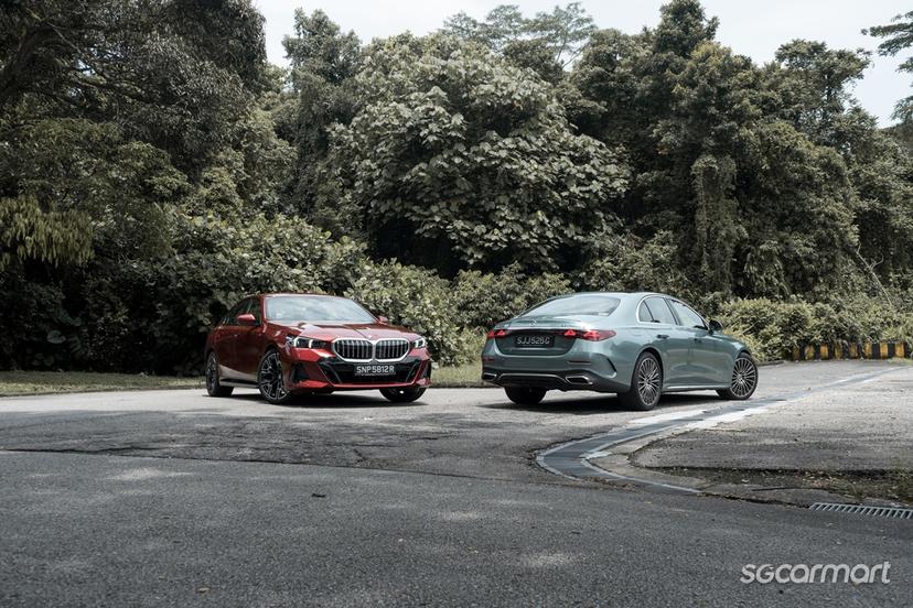 BMW 520i M Sport vs Mercedes-Benz E200 AMG Line - Sgcarmart