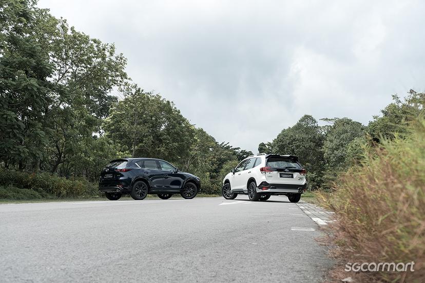 Subaru Forester e-BOXER vs Mazda CX-5 M-Hybrid - Sgcarmart