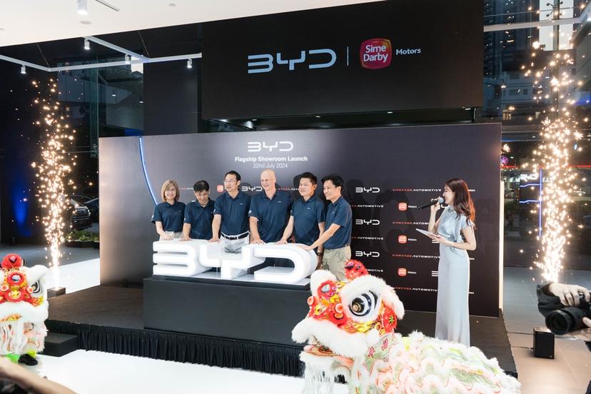 BYD flagship showroom opens along Alexandra Road - Sgcarmart