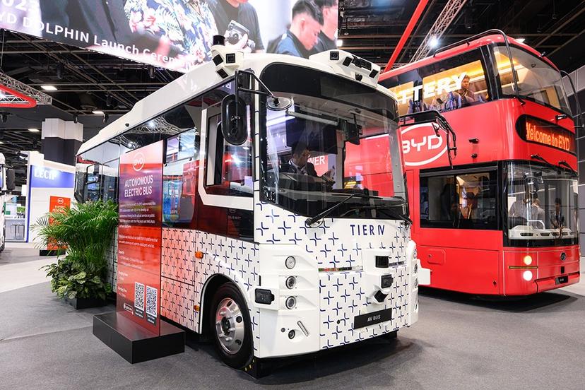 BYD shows off first double-decker electric bus in Singapore - Sgcarmart