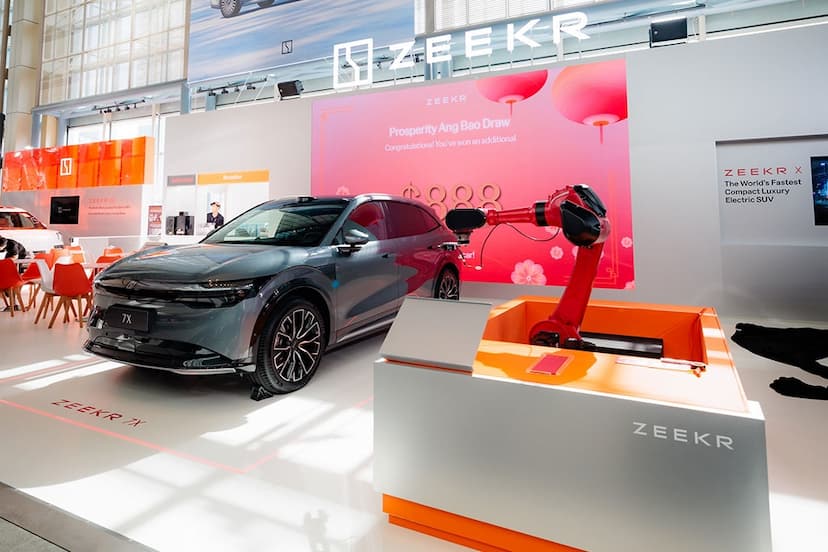 Zeekr 7X previewed in Singapore ahead of official launch - Sgcarmart