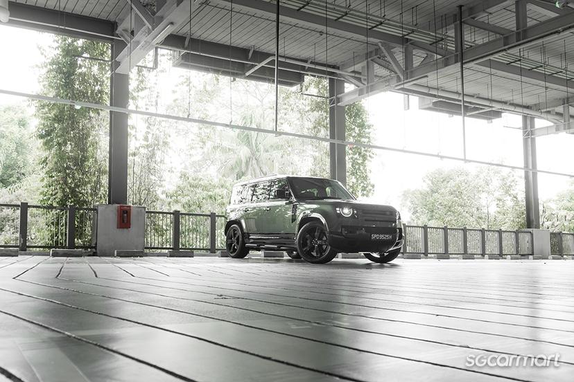 Land Rover Defender V8 Facelift Review - Sgcarmart