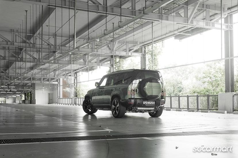 Land Rover Defender V8 Facelift Review - Sgcarmart